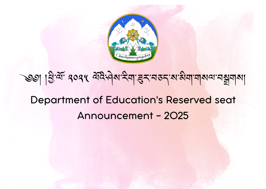 Department of Education’s Reserved seats Announcement – 2025 ...